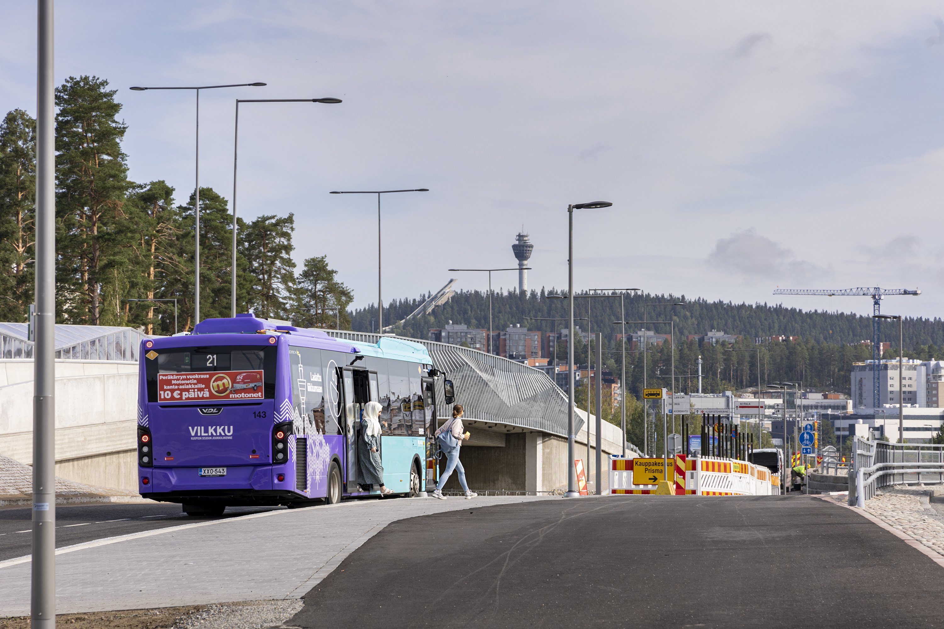Täydennysrakentamisen kohteet - Runkolinja 4